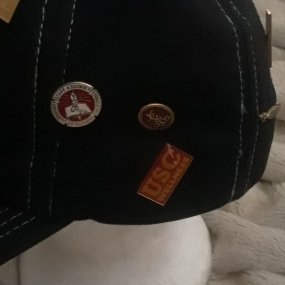 no brand | Accessories | Vintage Usc Hat W 7 Pins Various | Poshmark